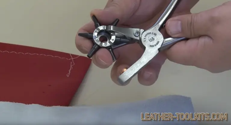 How to use a Rotary Leather Hole Punch? • Leather Toolkits