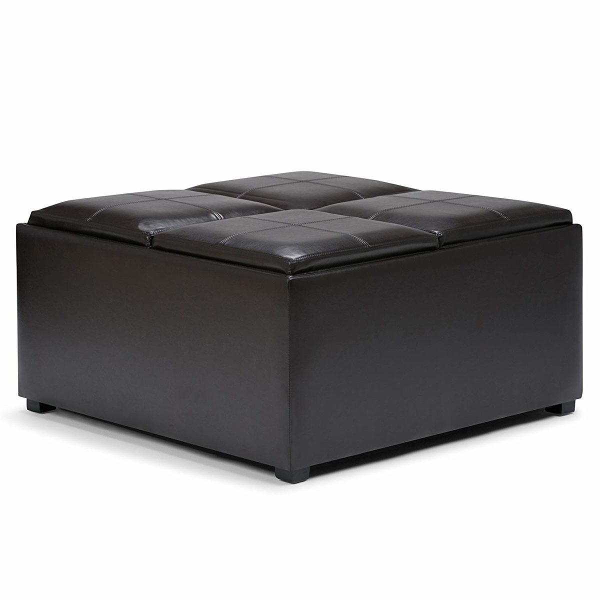 Top 5 Best Leather Ottomans [2022 Reviews] - Leather Toolkits